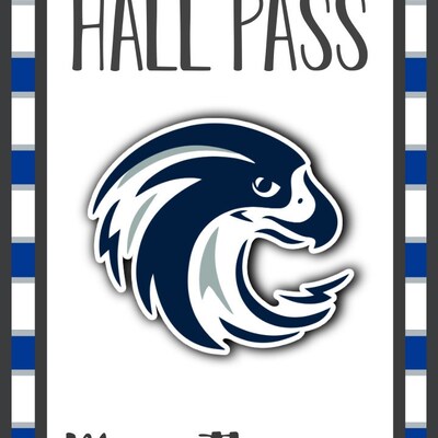 EDITABLE School Hall Pass Tags, Printable Hall Pass Tags, Nurses Office ...