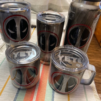 Distressed Deadpool Tumbler - Etsy