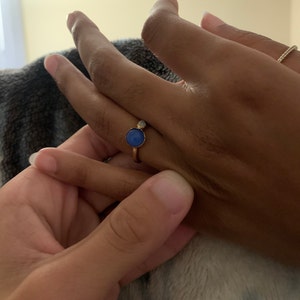 Mood Ring, Diamond Accent Ring, Best Friend Birthday Gift, Color ...