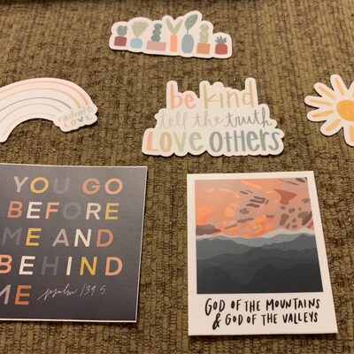 Encouraging Sticker Waterproof Vinyl Stickers Laura Ingalls Wilder ...