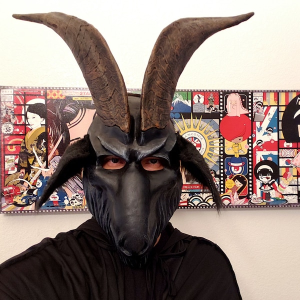 Baphomet Mask - Etsy