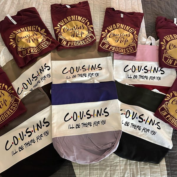 Cousins SVG Bundle, Funny Cousins, Cousins Trip, Matching Cousins ...