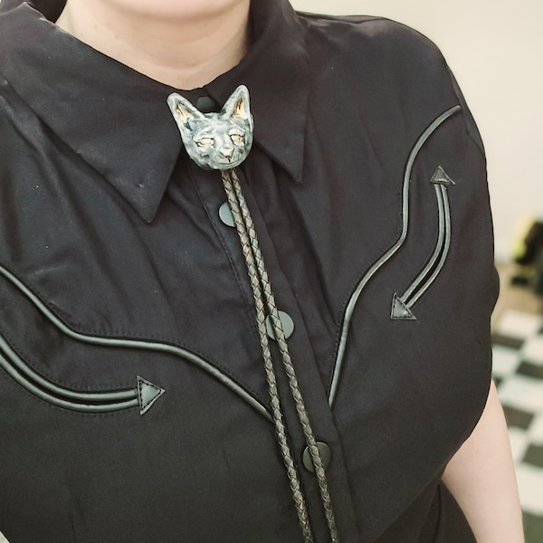 Butt Bottom Bolo Tie Country Mens Bolo Tie Vintage Cowboy Necktie for ...