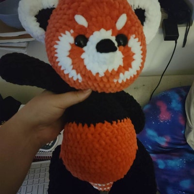 Red Panda, Crochet Red Panda, Red Panda Toy, Red Panda Plush, Red Panda ...