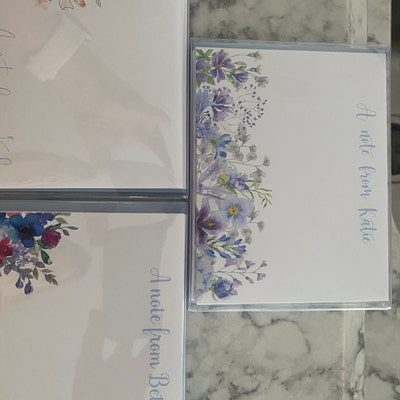 Personalized Stationery for Women, Custom Stationary, Personalized ...