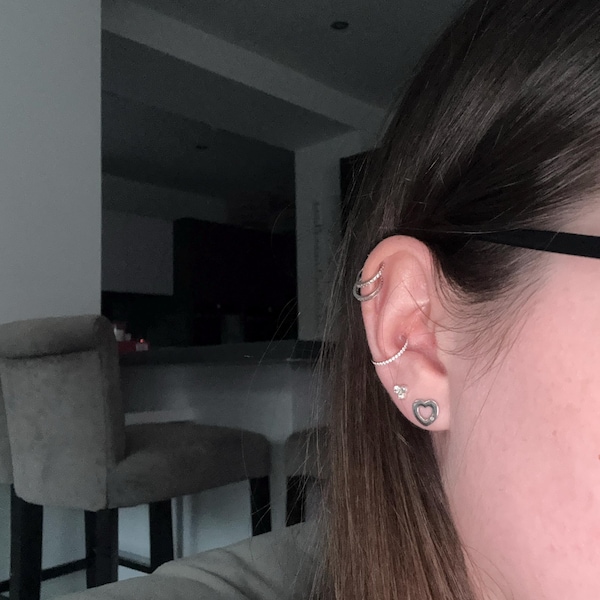 14K Solid Gold Threadless Zodiac Sign Tops/push-in Labret/12 ...