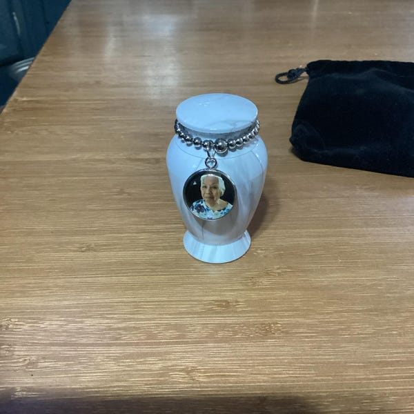 Personalized Hourglass Timer for Human Ashes, Customization Memorial ...