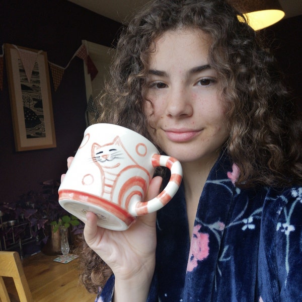 Cat Bum Mug - MADE TO ORDER - the Perfect Cosy Mug for Cat Lovers ...