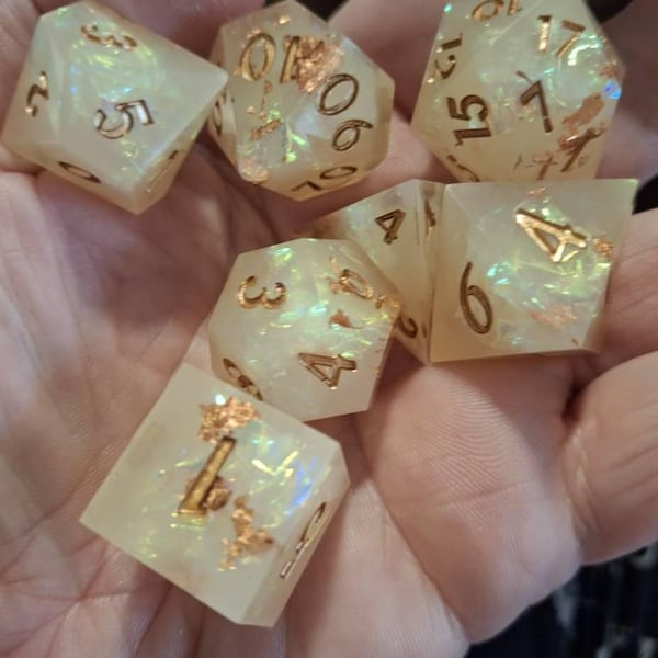 Panda-monium Dice Box and Panda Dice Set, 7 Polyhedral Dice for Tabletop Roleplaying Games, Dnd ...