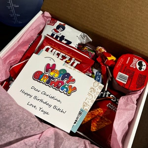 Color Themed Snack Box Color Party Gift Out of the Blue - Etsy