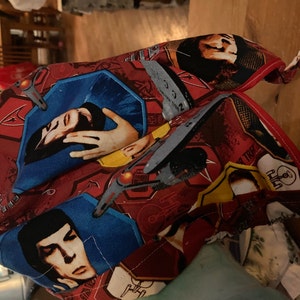 Star Trek Fabric Star Trek Quilt Cotton Fabric Panel Spock - Etsy
