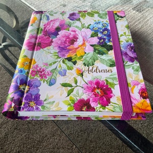 Hydrangeas Large Address Book - Etsy