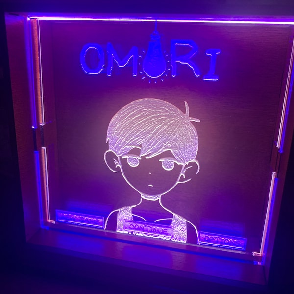 Omori Headspace Friends LED Light Box - Etsy