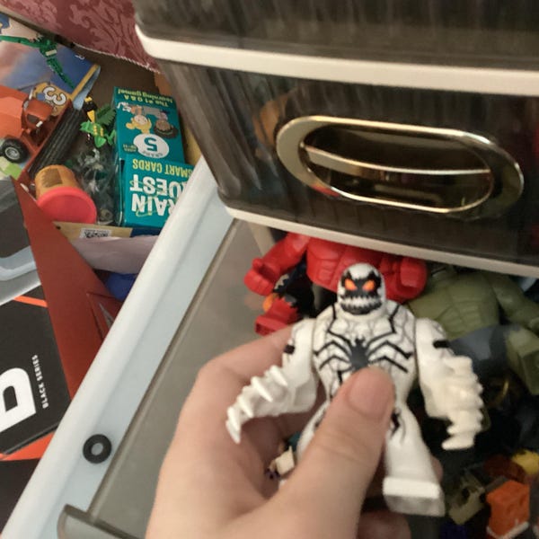 Custom Big Figure Anti-venom Bigfig Mini-figure for Venom Super Hero ...
