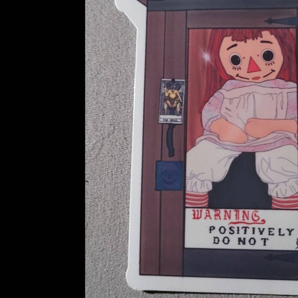 Annabelle Stickers, Annabelle, the Conjuring, Ragedy Ann Doll Stickers ...