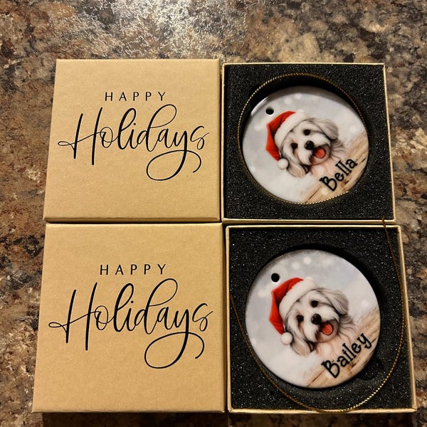 Cousin Ornament, Cousin Christmas Ornament Gifts Cute Simple Minimalist ...