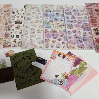 Cream Puff Seal Collection Sticker Sheet LOT Japan Kawaii Food - Etsy