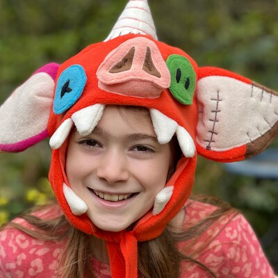 Bokoblin Mask, Bokoblin Hat, Tears of the Kingdom, Breath of the Wild ...