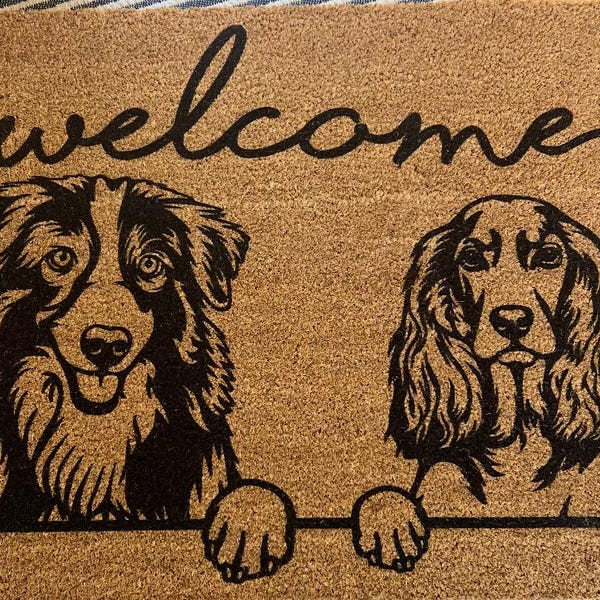 Aztec Pattern Welcome Mat | Tribal Design Doormat | Boho Entrance Rug ...