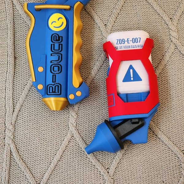 MAX DOC Cyberpunk 2077 Inspired Inhaler for Cosplay 3D Printed Replica ...