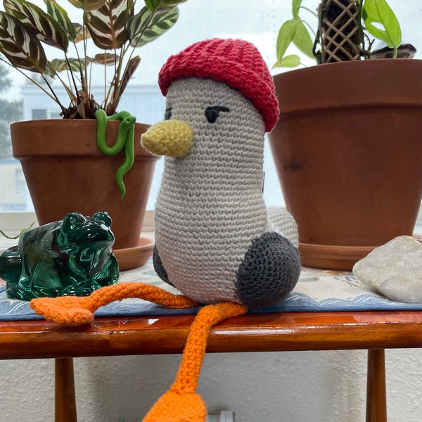 PDF Схема вязания амигуруми Чайка Хельмут (ENG) - Etsy