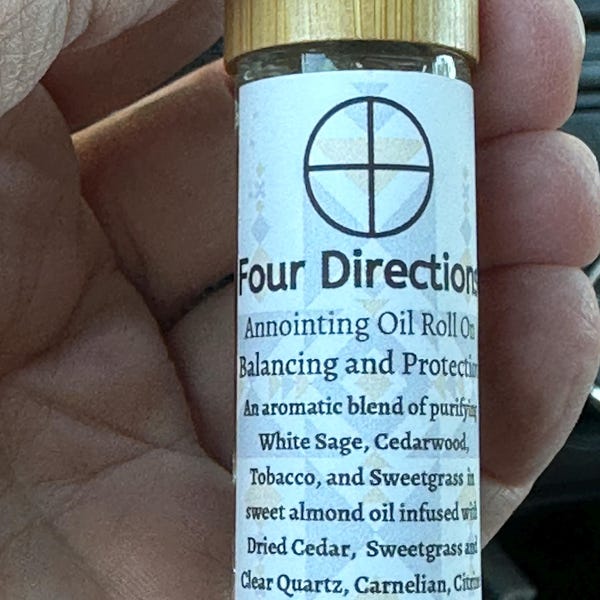 Four Directions Essential Oil Roll on - Grounding and Protection ...