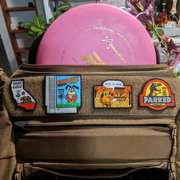 Birdie Hunt Disc Golf Patch - Disc Golf Gift - Etsy