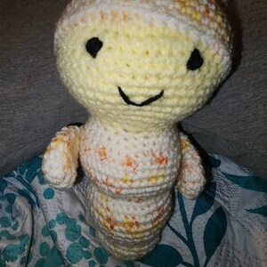Glow Worm Crochet Pattern, Easy Crochet Glow Worm Pattern, Beginner ...