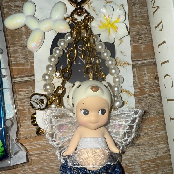 Authentic Crybaby Wild but Cutie Vinyl Plush Handmade Keychain Set ...
