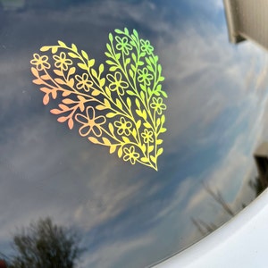 Vine and Leaf Sticker Plant Sticker Plant Decal Car Window - Etsy