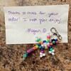 Chunky Rainbow Boondoggle Keychain Rainbow Rexlace Keychain Rainbow ...