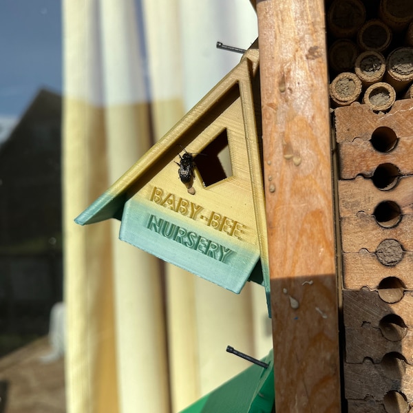 Mason Bee Hatching Box - the Baby-bee Nursery - Nontoxic Material - Etsy