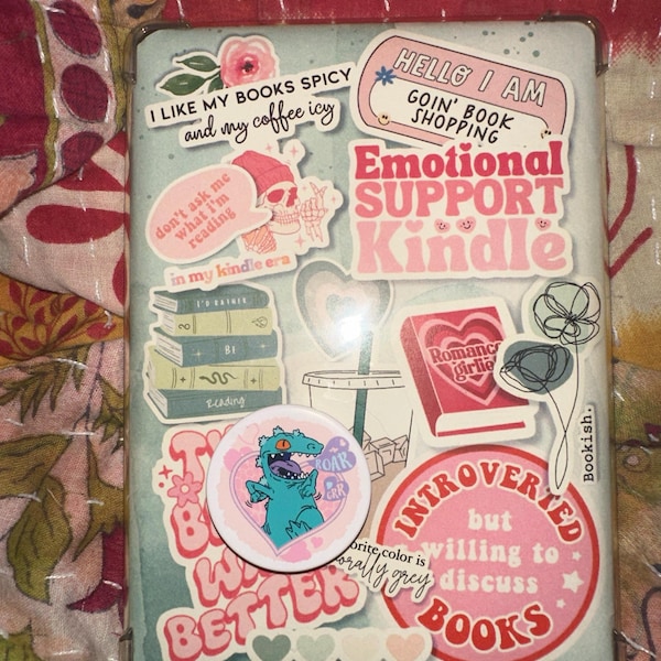 SAGE Y2K Kindle Insert for Clear Case -PRINTABLE- Paperwhite Basic ...