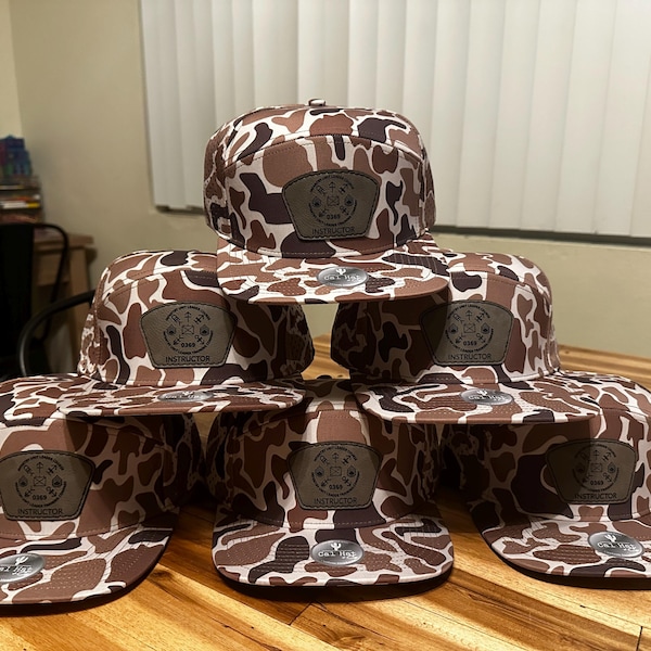 CUSTOM Osprey Logo Hat | Leather Patch Hat | Custom Leather Tags ...