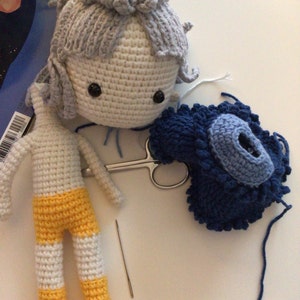 Bunny Crochet Doll Pattern. Amigurumi Crochet Doll Pattern. Amigurumi ...