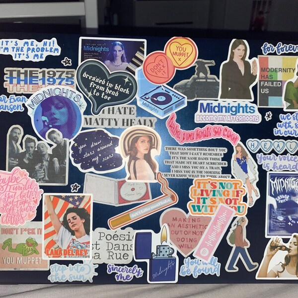 The 1975 Sticker Pack / Matty Healy Stickers / Matty Healy Auto Tune ...