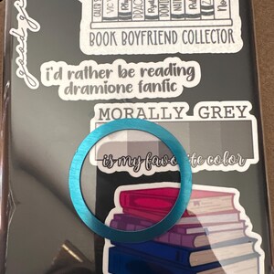 Bookish Sticker Bundle, 10 Piece Sticker Bundle, Booktok Stickers ...