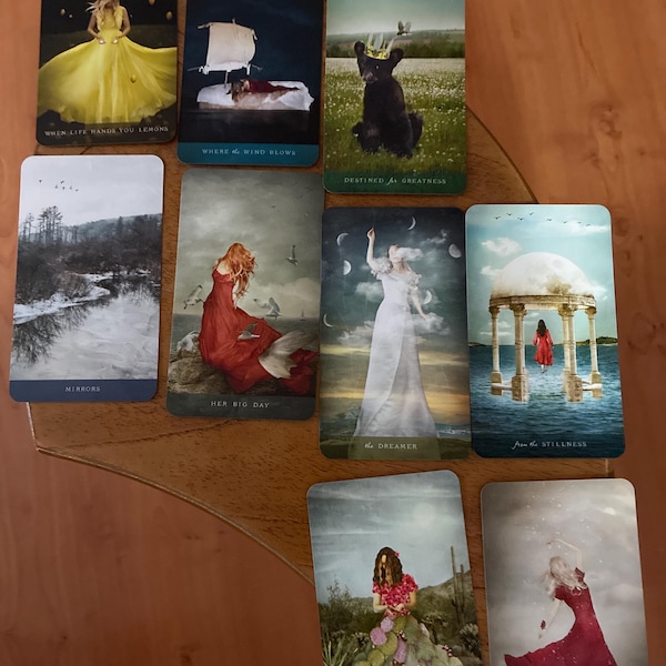 Trio: Self-reflection Decks I-III | Spiritual Art Artist Tarot Oracle ...