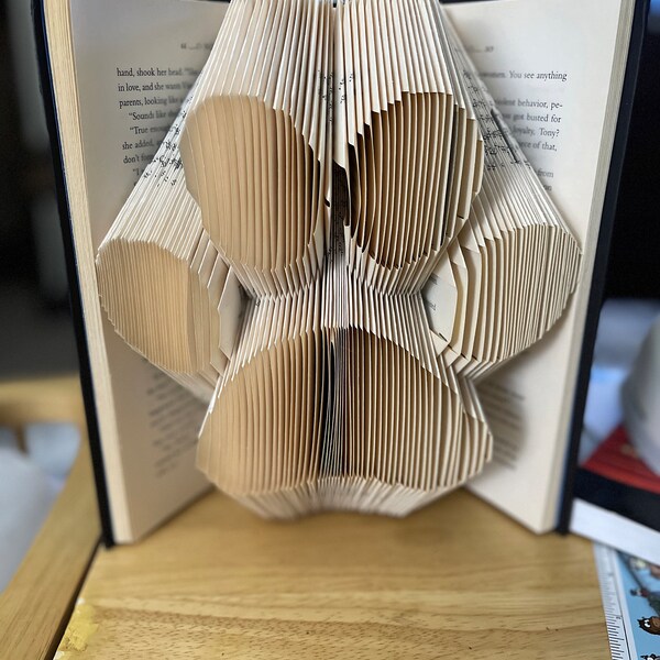 Mountain Camping Forest Book Sculpture-paper Art-book Lover Gifts-trees ...