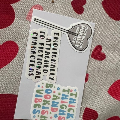 In My Kindle Era Pink Sticker, Bookish Sticker, Cute Book Sticker ...