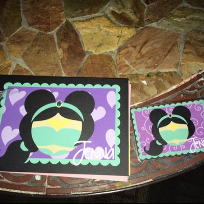 Personalized Disney Autograph Book Inspired by Jasmine - Etsy