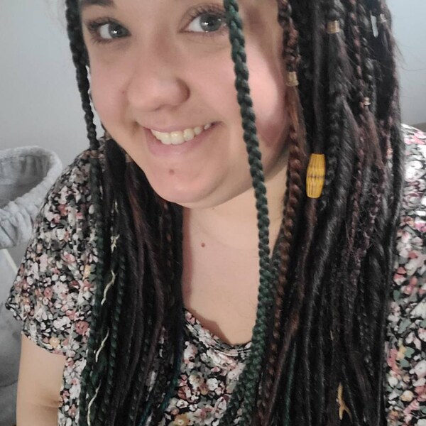 Dreads/synthetic Dreads/de Dreads/dread Extensions/boho Hair/accent ...