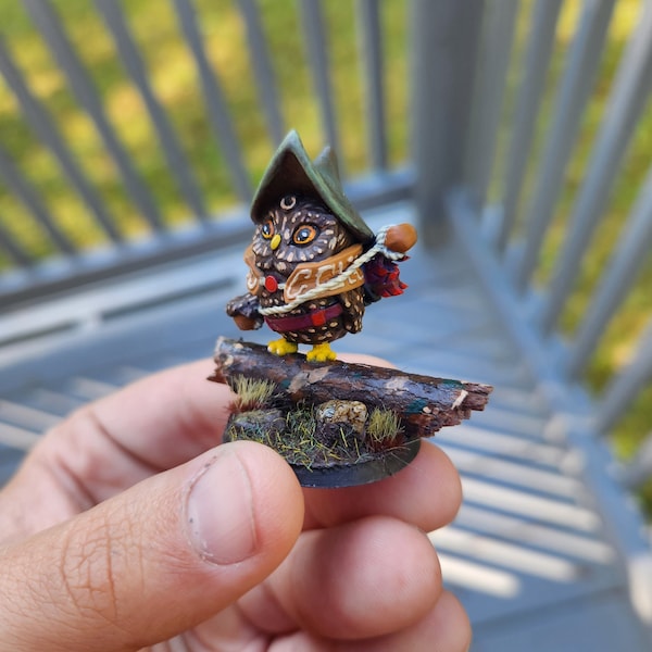 Owlkin Ranger - 32mm Resin Miniature Dnd Miniatures Dungeons & Dragons ...
