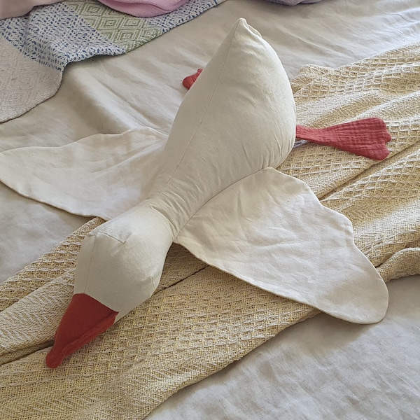 Goose Soft Toy Sewing Pattern, Instant Download PDF Format, Step by ...