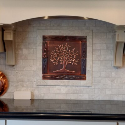 Tree of Life, Tree Tiles, Symbol of Tree, SET OF 9 TILES, Artistic ...