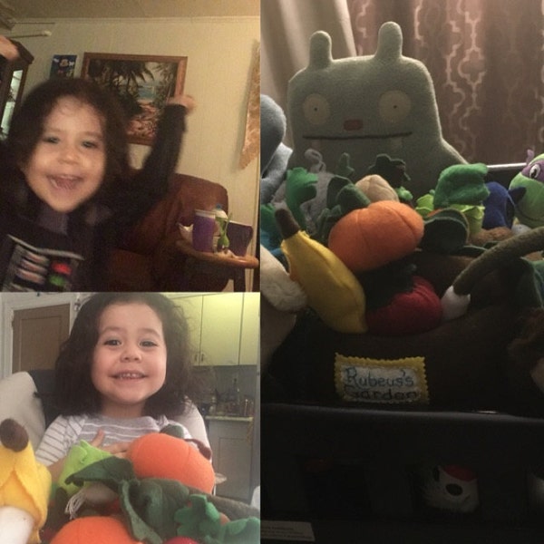 Garden Play Set, Felt Garden, Fruit & Vegetable Personalized Garden ...