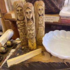 DAGDA GOIBHNIU and OGMA. Celtic Gods. Wiccan, Wicca, Altar, Druid ...