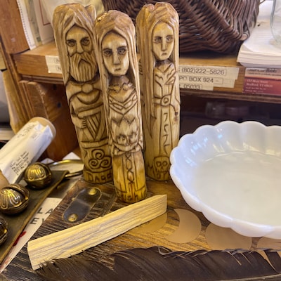 DAGDA GOIBHNIU and OGMA. Celtic Gods. Wiccan, Wicca, Altar, Druid ...