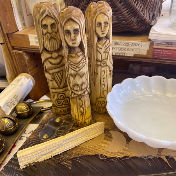 DAGDA GOIBHNIU and OGMA. Celtic Gods. Wiccan, Wicca, Altar, Druid ...