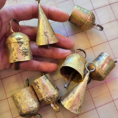 Wreath Mix-20 Bells/ Old World Bells/ Tin Bells/ Sleigh Jingle - Etsy